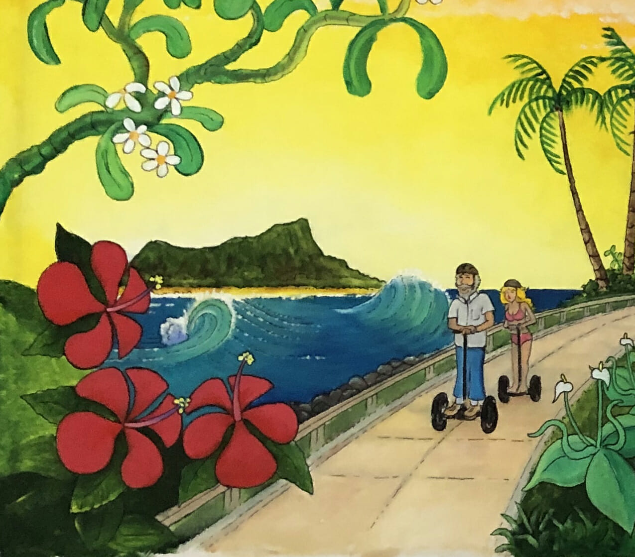 Diamond Head Classic – Sidewalk Surfing Tours